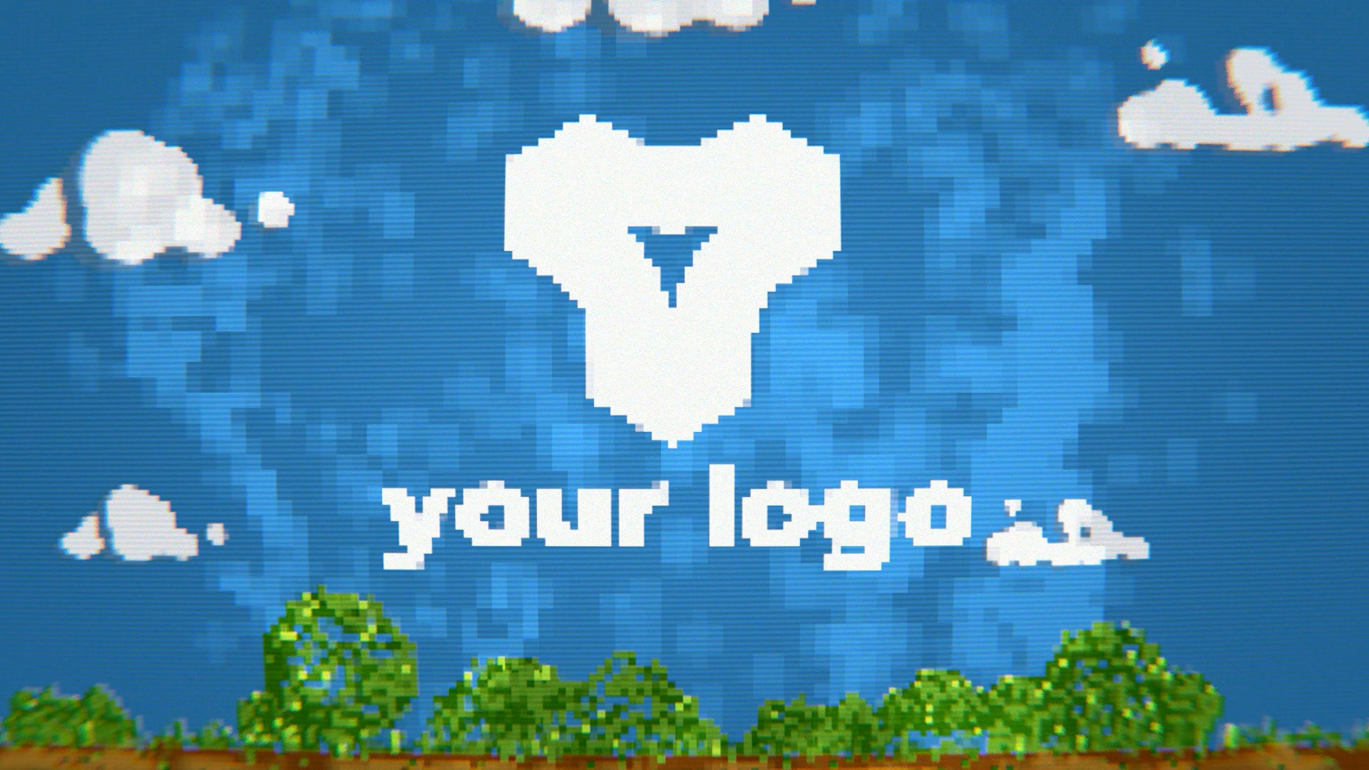 Old School Retro Gaming Logo Animation Impress Your Viewers With ...