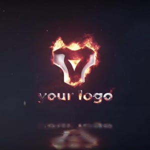 Custom Fire Logo Reveal Animation With Sound | 10-second HD Logo ...