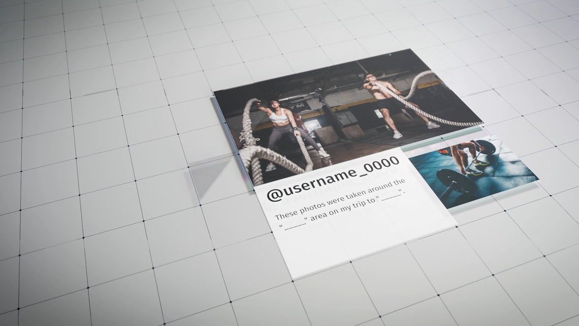 Animated Photo Intro for Social Media Customizable Text Photos ...