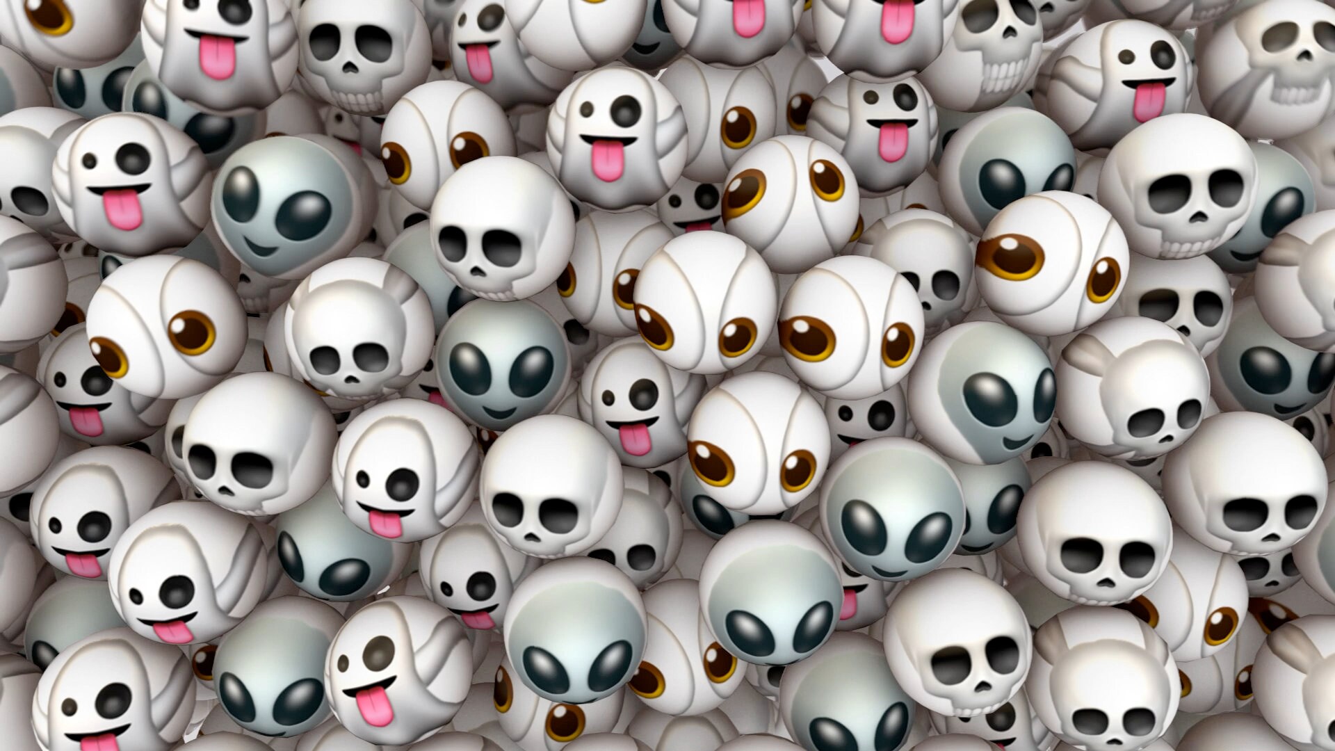 Spooky Emoji Transition With Alpha Channel and Sound for Your Video ...