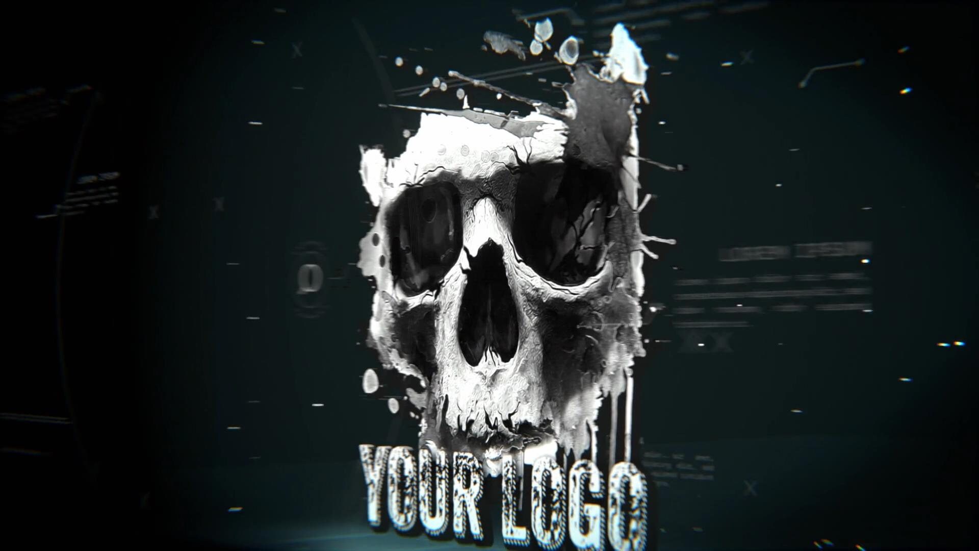 Pixelated Shape & Logo Reveal Animation With Rotation Effect and Music ...