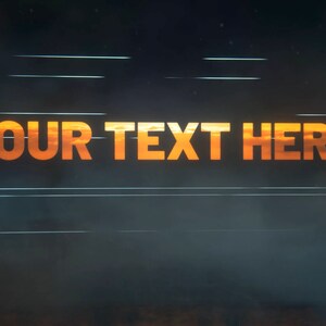 Bold Text Logo Intro Animation Impactful Intro With Logo and ...