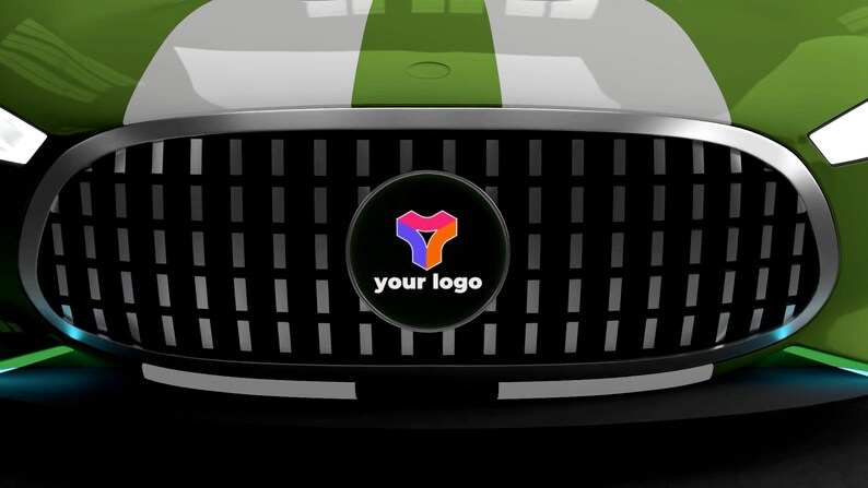 Car Logo Stinger Animation for Your Video Channel Get Your Logo Appear ...