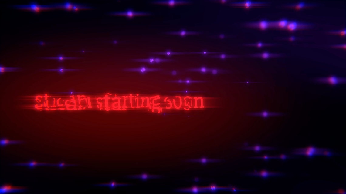 Spooky Distorted Animated Message Title With Sound Custom - Etsy