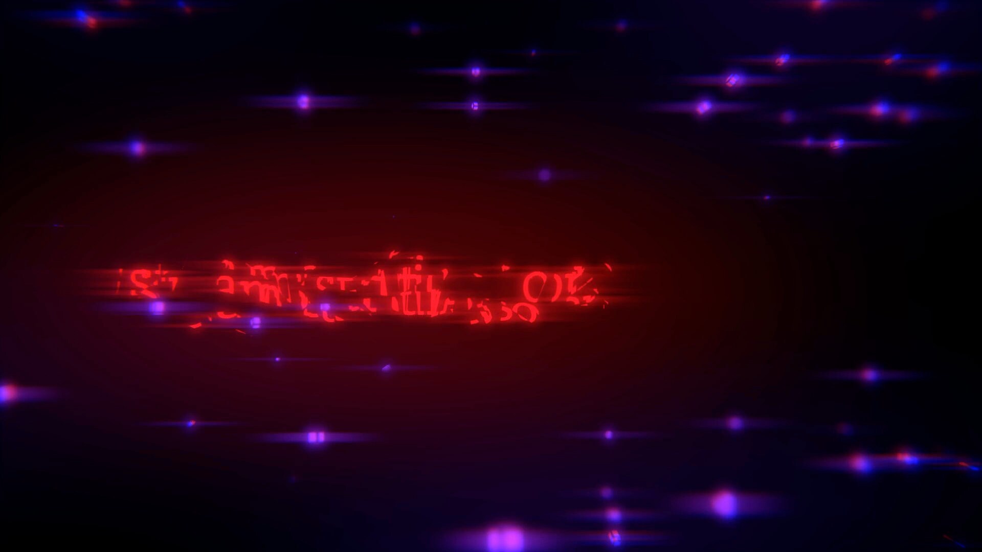 Spooky Distorted Animated Message Title With Sound Custom - Etsy