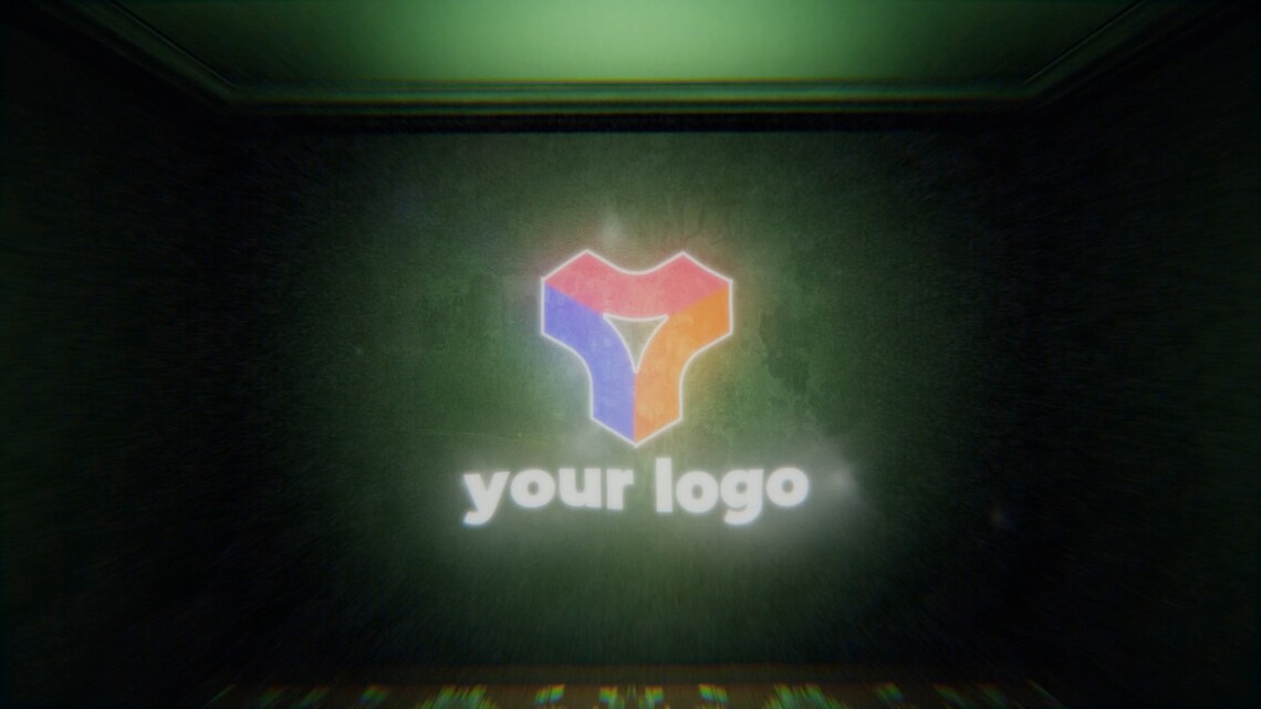 Unleash the Fear Haunting Ghostly Logo Animation Reveal in Abandoned ...
