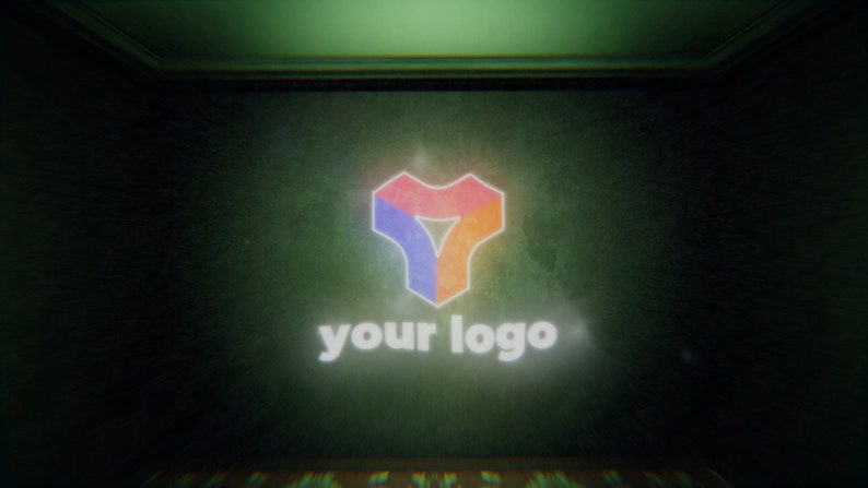 Unleash the Fear Haunting Ghostly Logo Animation Reveal in Abandoned ...