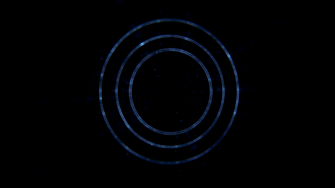 Digital Countdown Intro Animated Glowing Custom Color Countdown With Intro Text and With ...