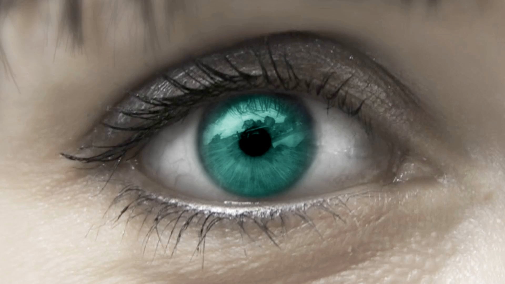 Seamless Animated Eye Zoom Transition With Alpha Channel and Sound for ...