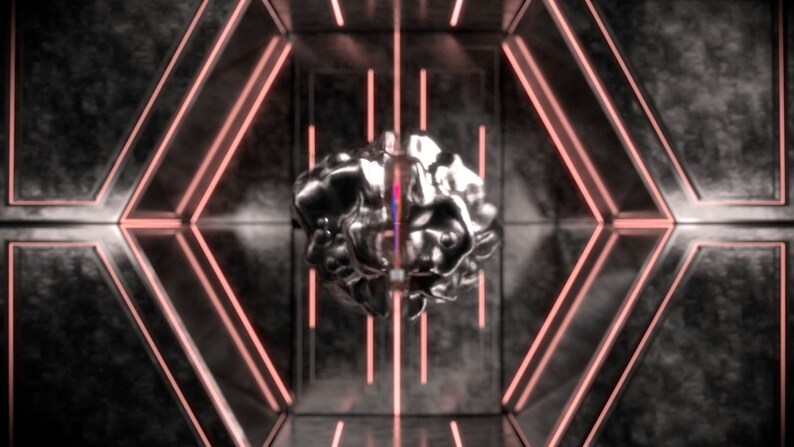 Futuristic Alien Tube Logo Reveal Animation Personalized - Etsy