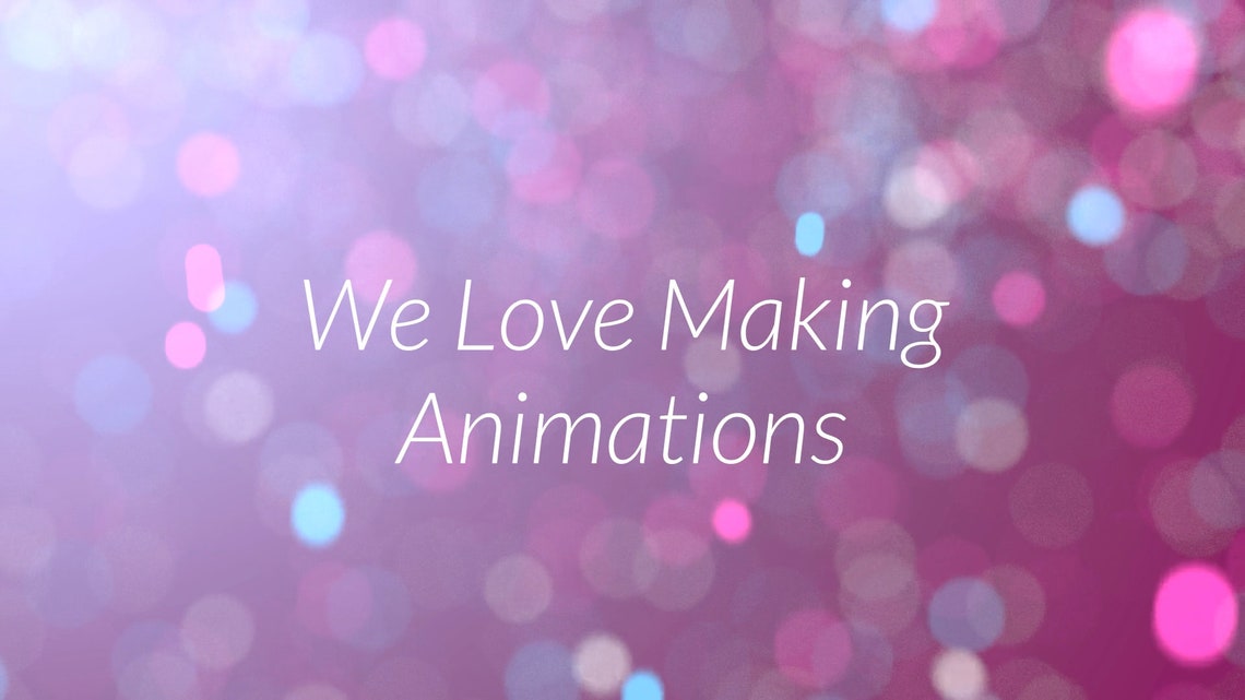 Personalized Message Animation With Sound Custom Message Appears on the ...