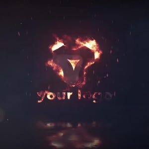 Custom Fire Logo Reveal Animation With Sound | 10-second HD Logo ...