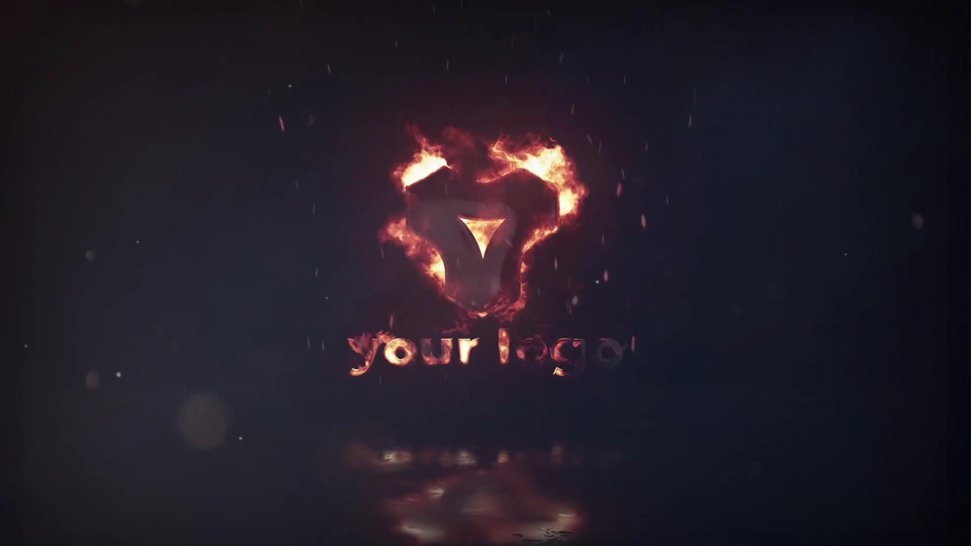 Custom Fire Logo Reveal Animation With Sound | 10-second HD Logo ...