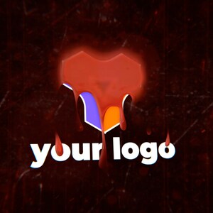 Bloody Animated Customizable Logo Stinger With Horror Sound - Custom ...