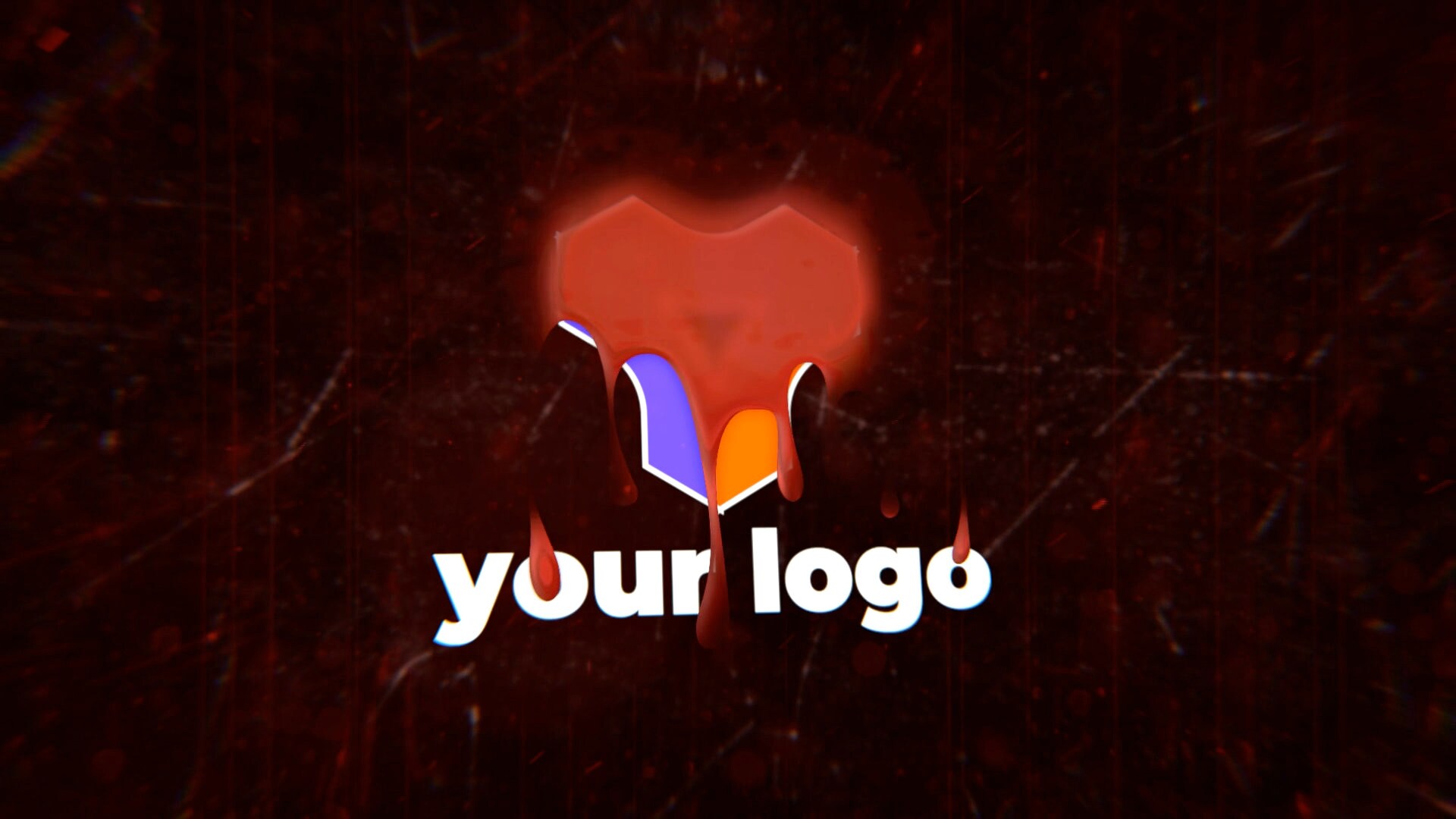 Bloody Animated Customizable Logo Stinger With Horror Sound - Custom ...