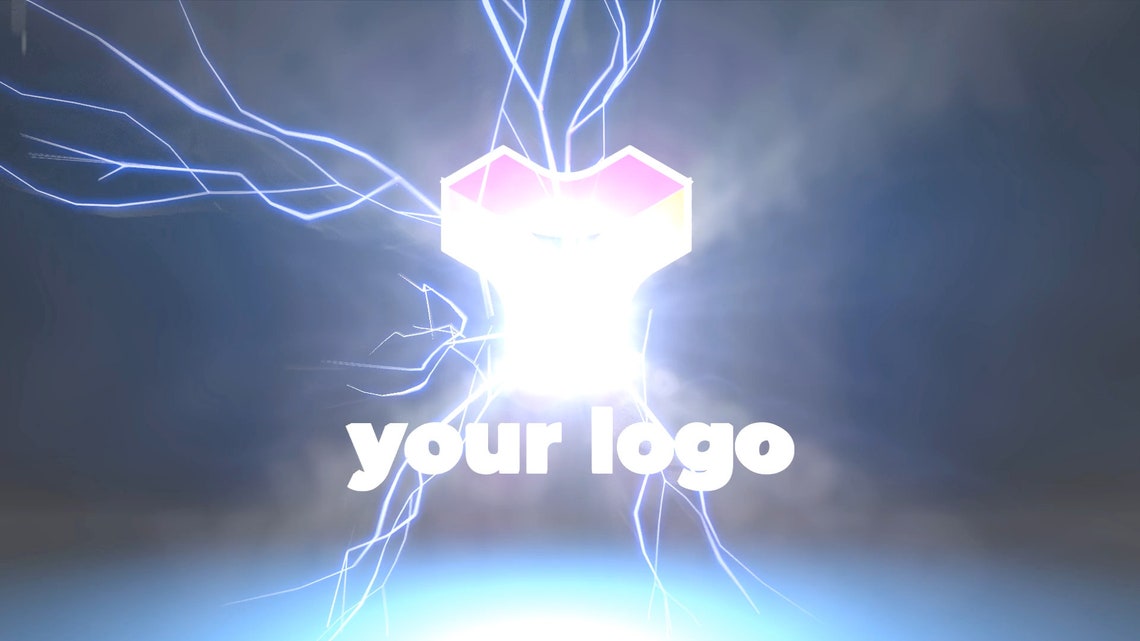 Electric Discharge Shock Customizable Logo Stinger With Epic Sound Logo ...