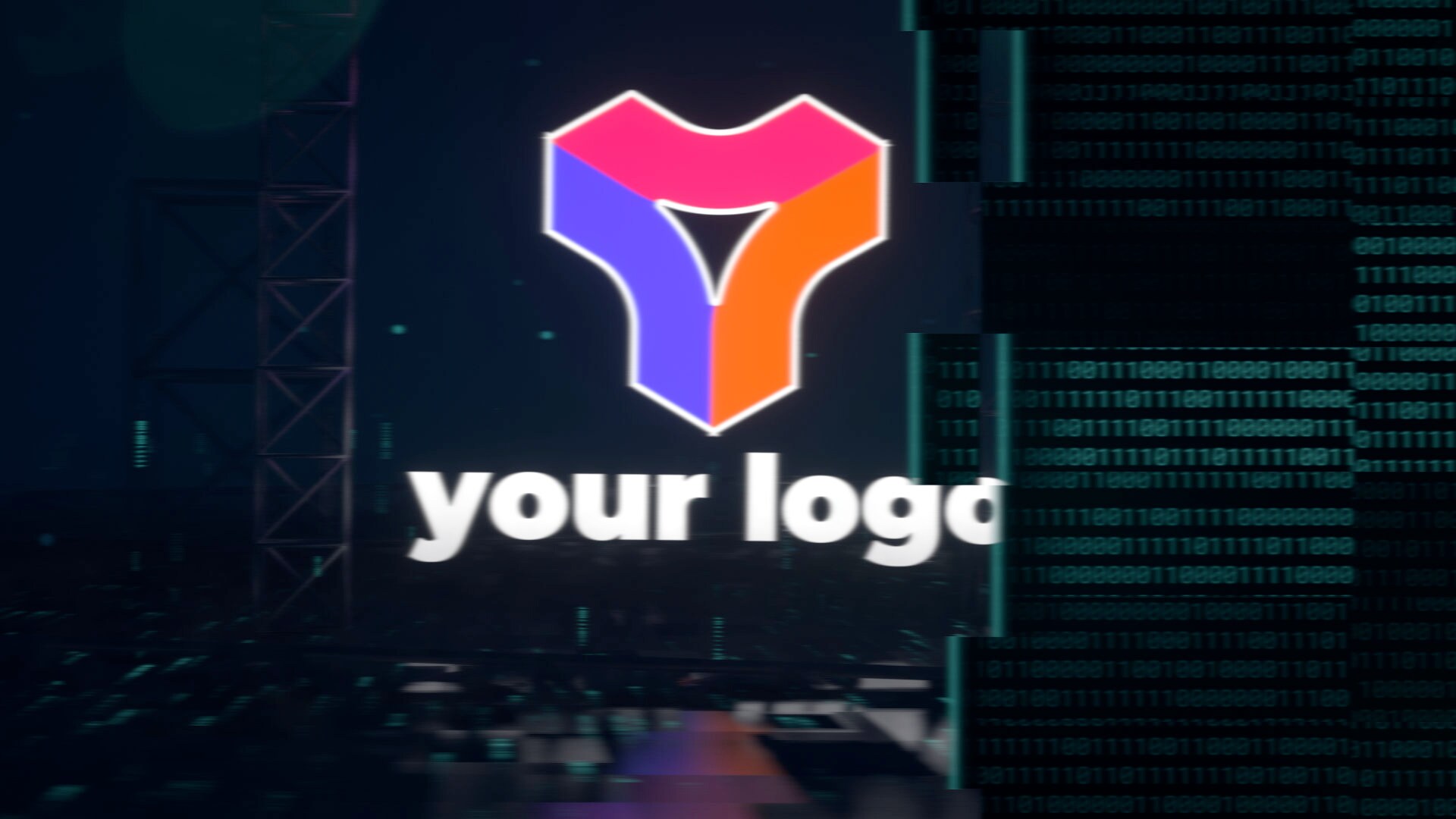 Cyber Security Breach Logo Stinger With Digital Background - Etsy