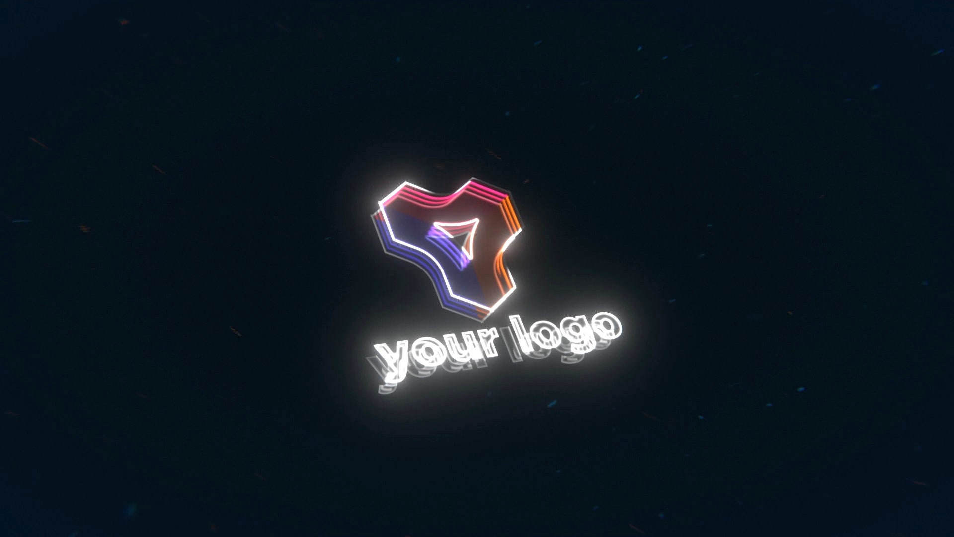 Neon Reveal Logo Animation With Clear Sound. Submit Your Logo and Color ...