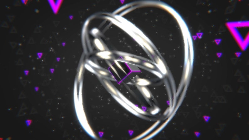 Galactic Space-themed 3D Logo Stinger Animation Captivate Your Audience ...