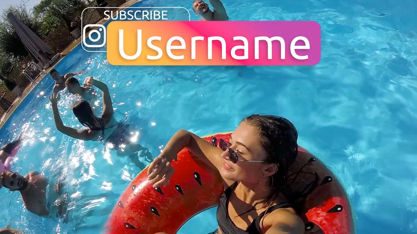 Instagram Transparent Overlay Over Media Link With Unfold Animation ...
