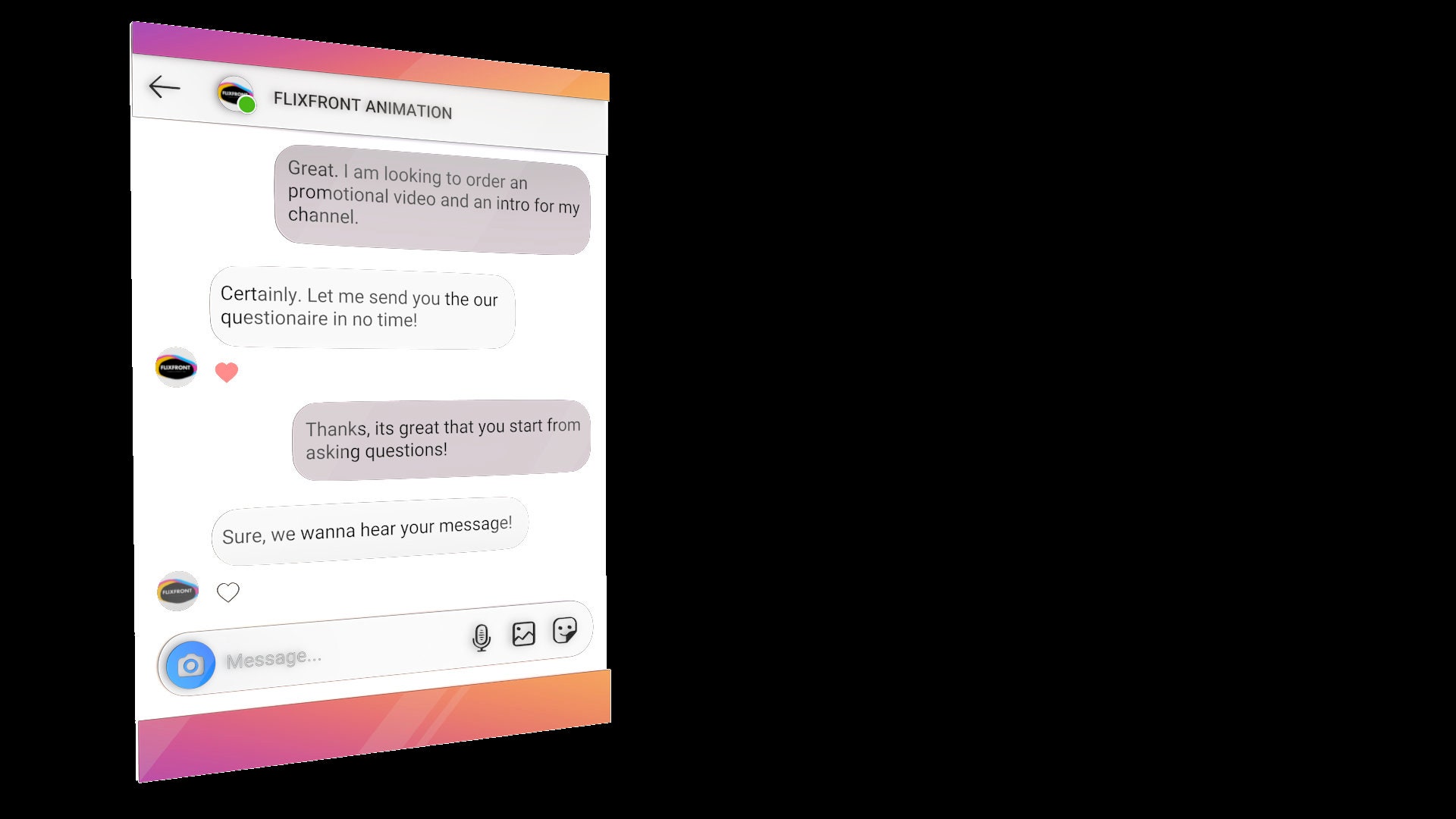 Customizable Chat Window Mockup Overlay Semitransparent Chat - Etsy