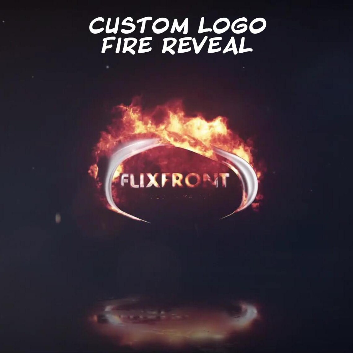 Custom Fire Logo Reveal Animation With Sound | 10-second HD Logo ...