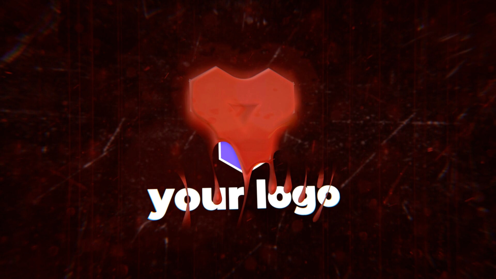 Bloody Animated Customizable Logo Stinger With Horror Sound - Custom ...