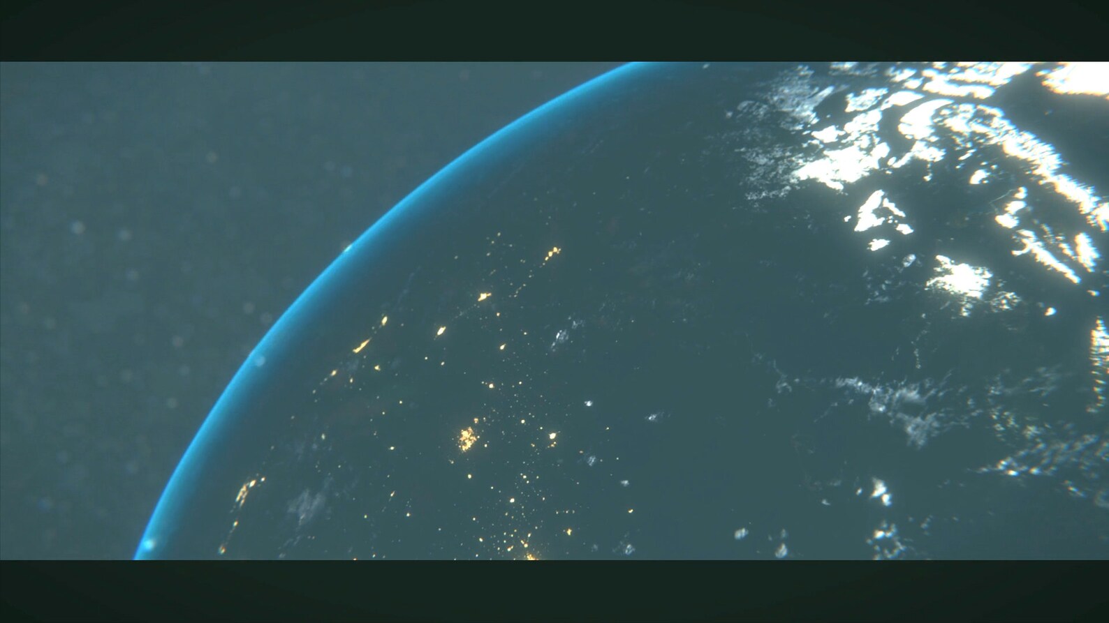 Planet Earth Cinematic Text Intro, With Custom Text, Sound Inclusive ...