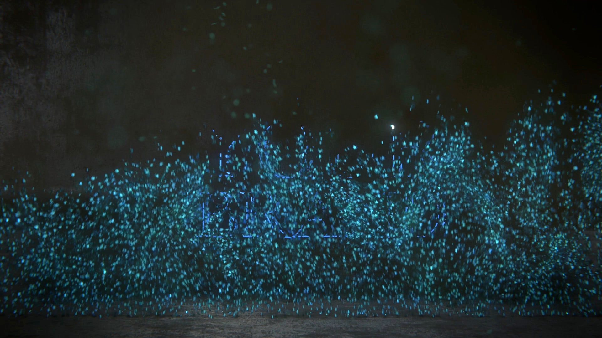 Sparkling Glitter Logo Animation With Cinematic Sound Logo Reveals From ...