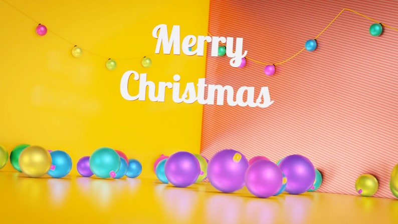 Christmas Flip Book Logo Animation Sequence of Animated Book Pages With ...