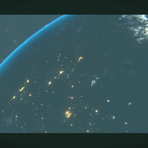 Planet Earth Cinematic Text Intro, With Custom Text, Sound Inclusive ...