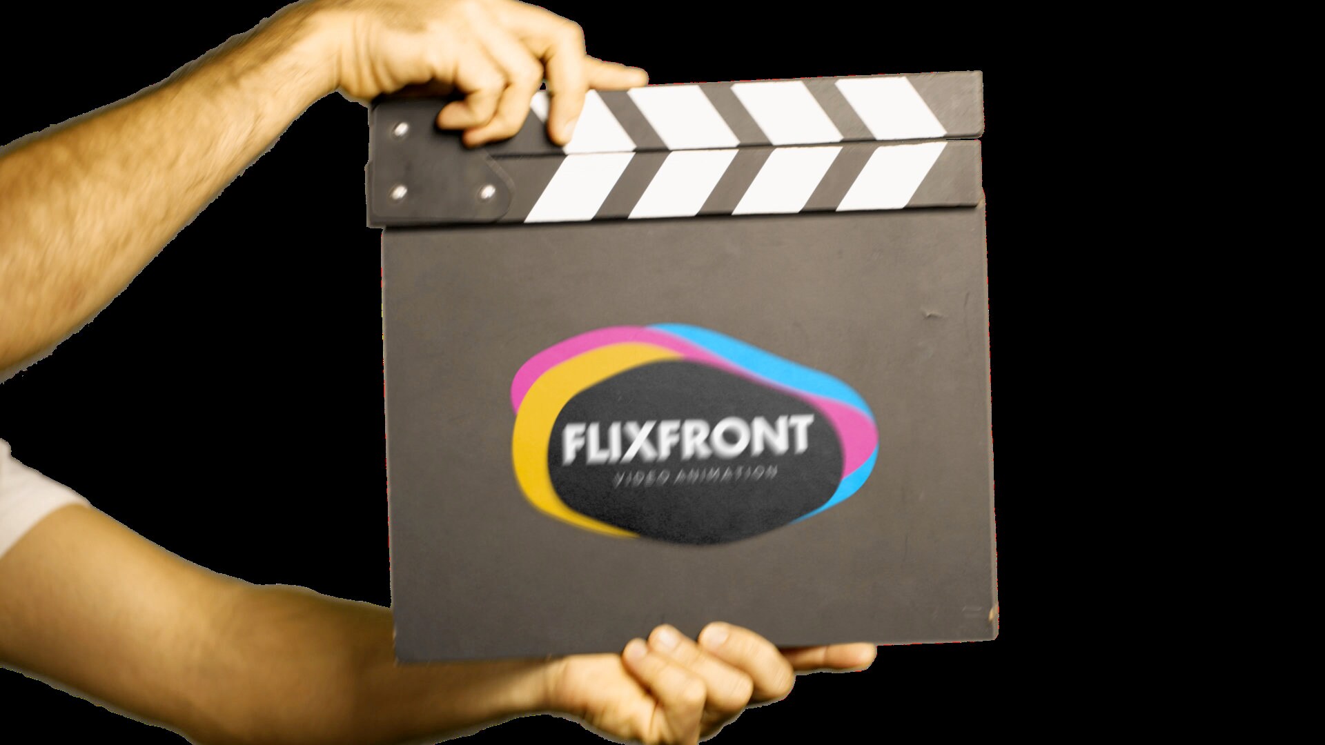 Clapper Transition With Custom Logo Stinger Get Your Own Logo Featured ...