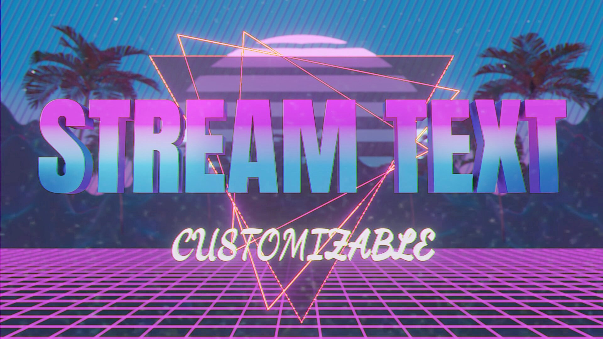 Retro VHS Customizable Intro for Twitch or Any Other Media Customize ...