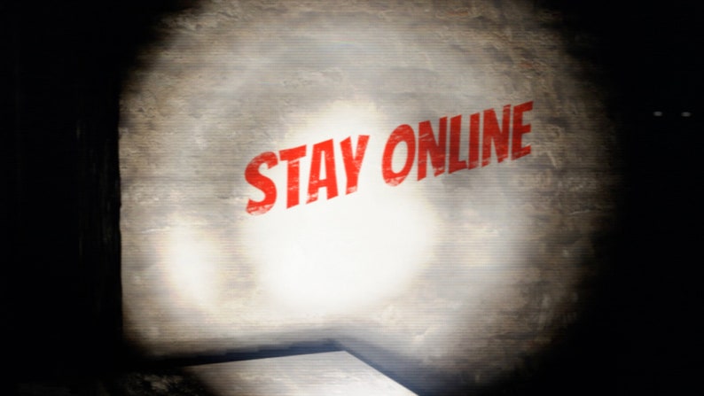 Paranormal Animation Scary Message Customizable Text and Color - Custom ...