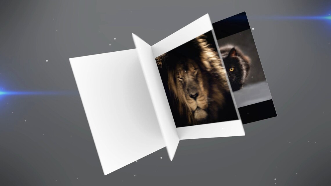 Photo Album Flipping With Your Photos Logo Animation Impress Your ...