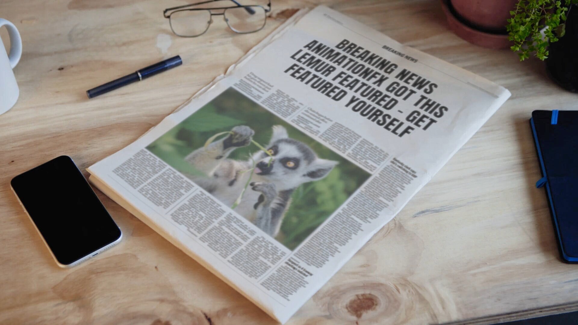 Get Featured on the Main Page of a Newspaper Edit Your Own News ...