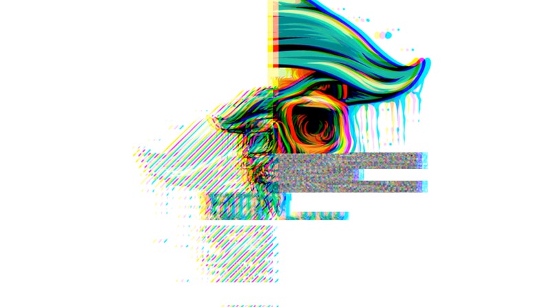 Fast Interference Static Glitch Logo Animation - Twitch Transition ...