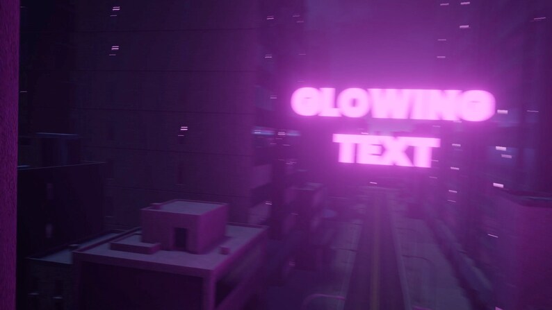 Discover the Metropolis Cyberpunk City Logo Reveal Customizable Title ...