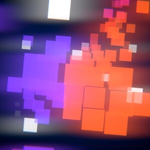 Personalized Pixelated Logo Logo Reveals From the Fading Pixels Use for ...