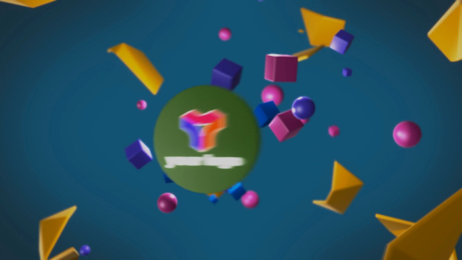 Exploding Shapes Revealing Your Logo With Lots of Animated Particles ...