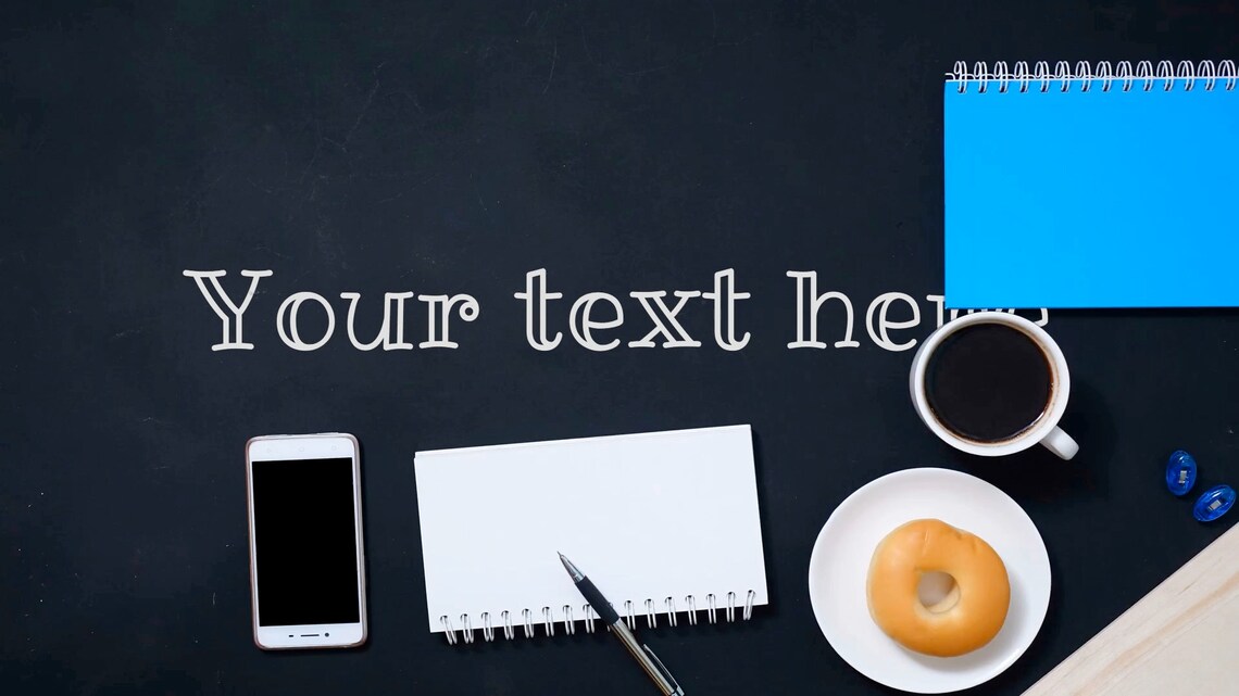 Stop Motion Text Animation Office Desktop Awesome - Etsy