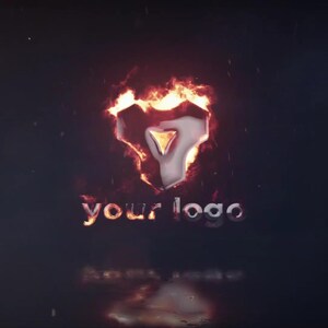 Custom Fire Logo Reveal Animation With Sound | 10-second HD Logo ...