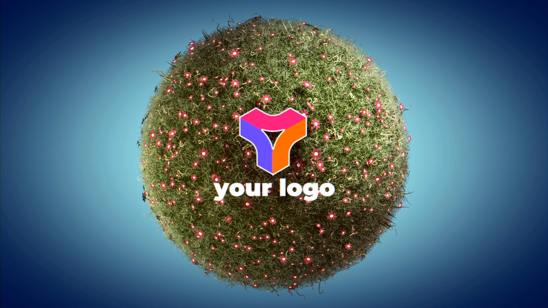 Nature, Natural, Flora Animation a Little Spinning Planet for Your Logo ...