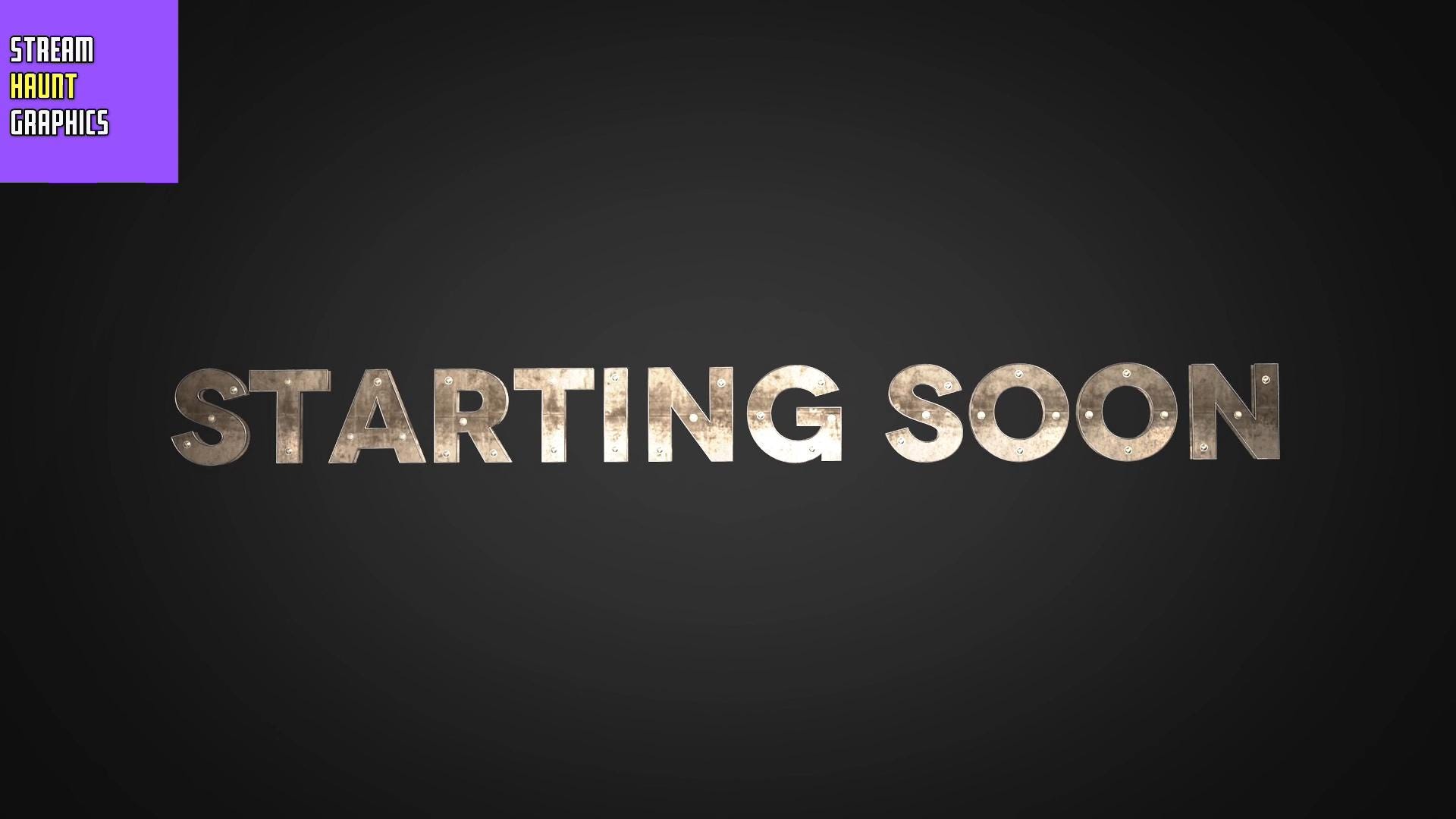 Heavy Metal Stream Overlay Animation Bundle | 5 Looped Status ...