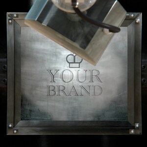 Industrial Factory Press Stamp Logo Animation Cool for Twitch Intro or ...