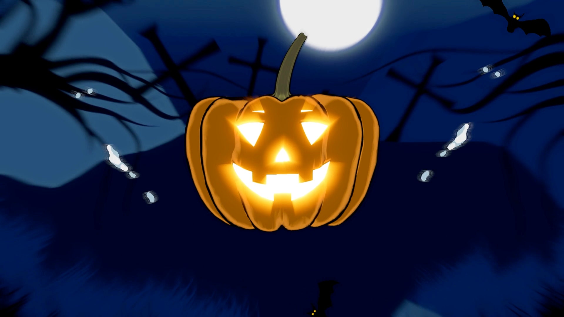 Spooky Jack Logo Animation - for Your Video Channel on Halloween - Add ...