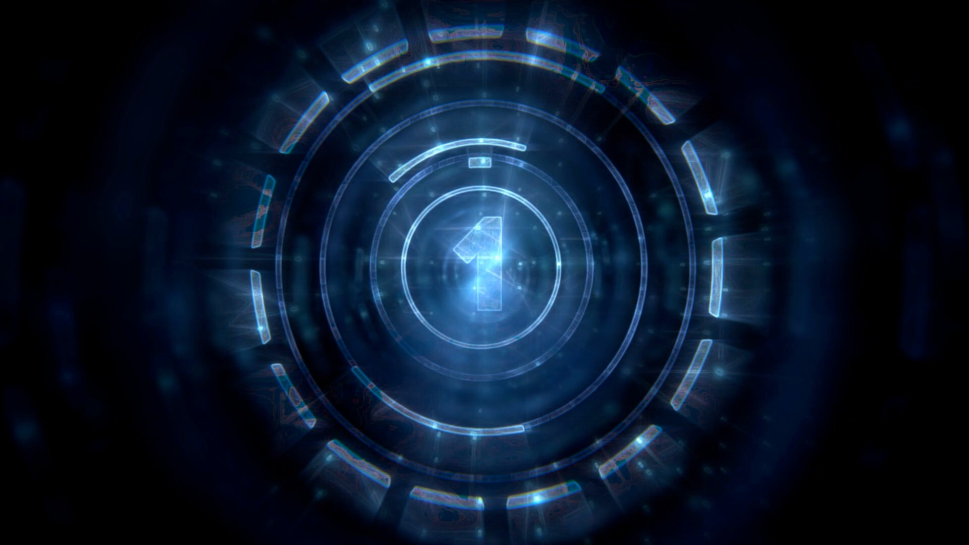 Digital Countdown Intro Animated Glowing Custom Color Countdown With ...