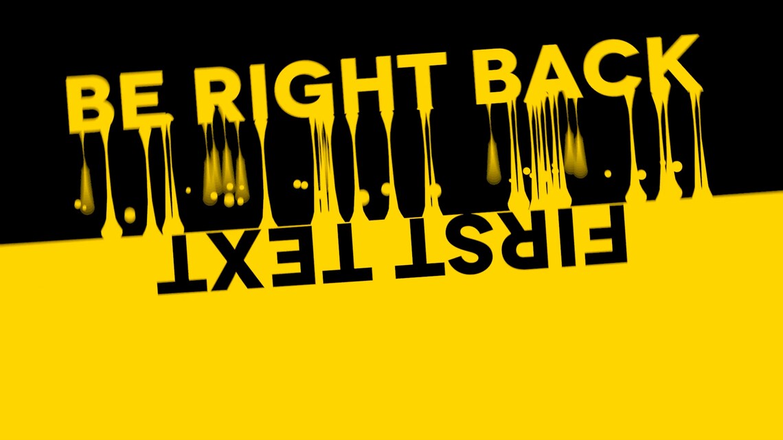 Gooey Sticky Playful Text Animation Customize for Twitch - Etsy