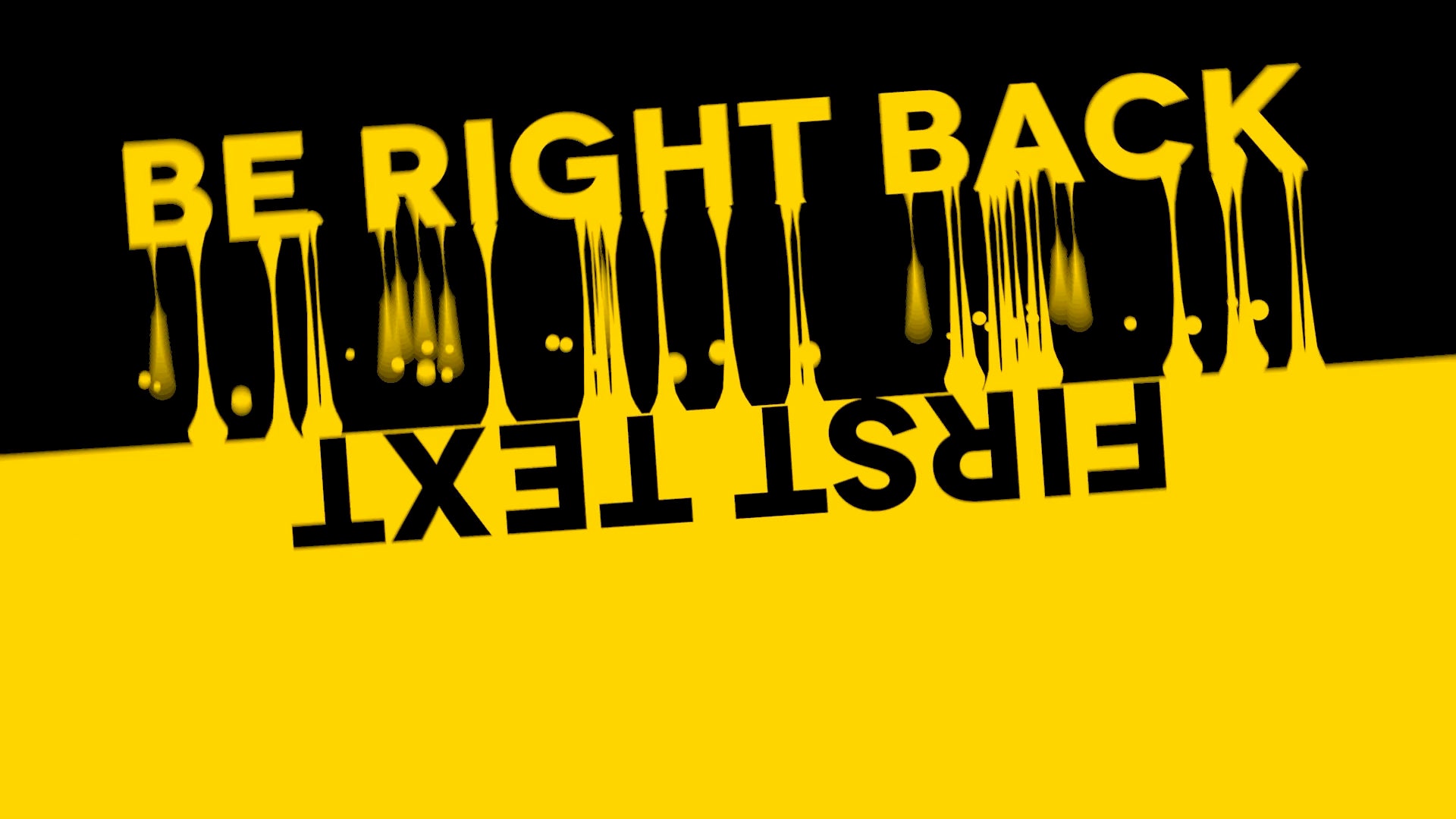 Gooey Sticky Playful Text Animation - Customize for Twitch, Social ...