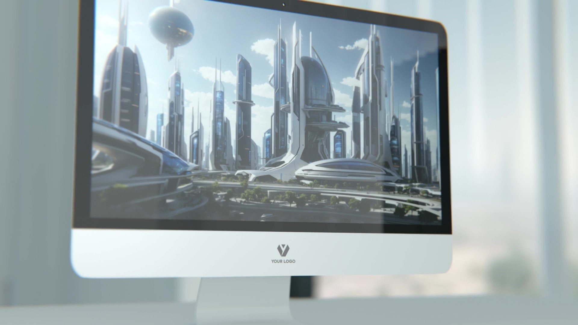 Customizable Imac Desktop Mockup Animation for Websites - Sound ...